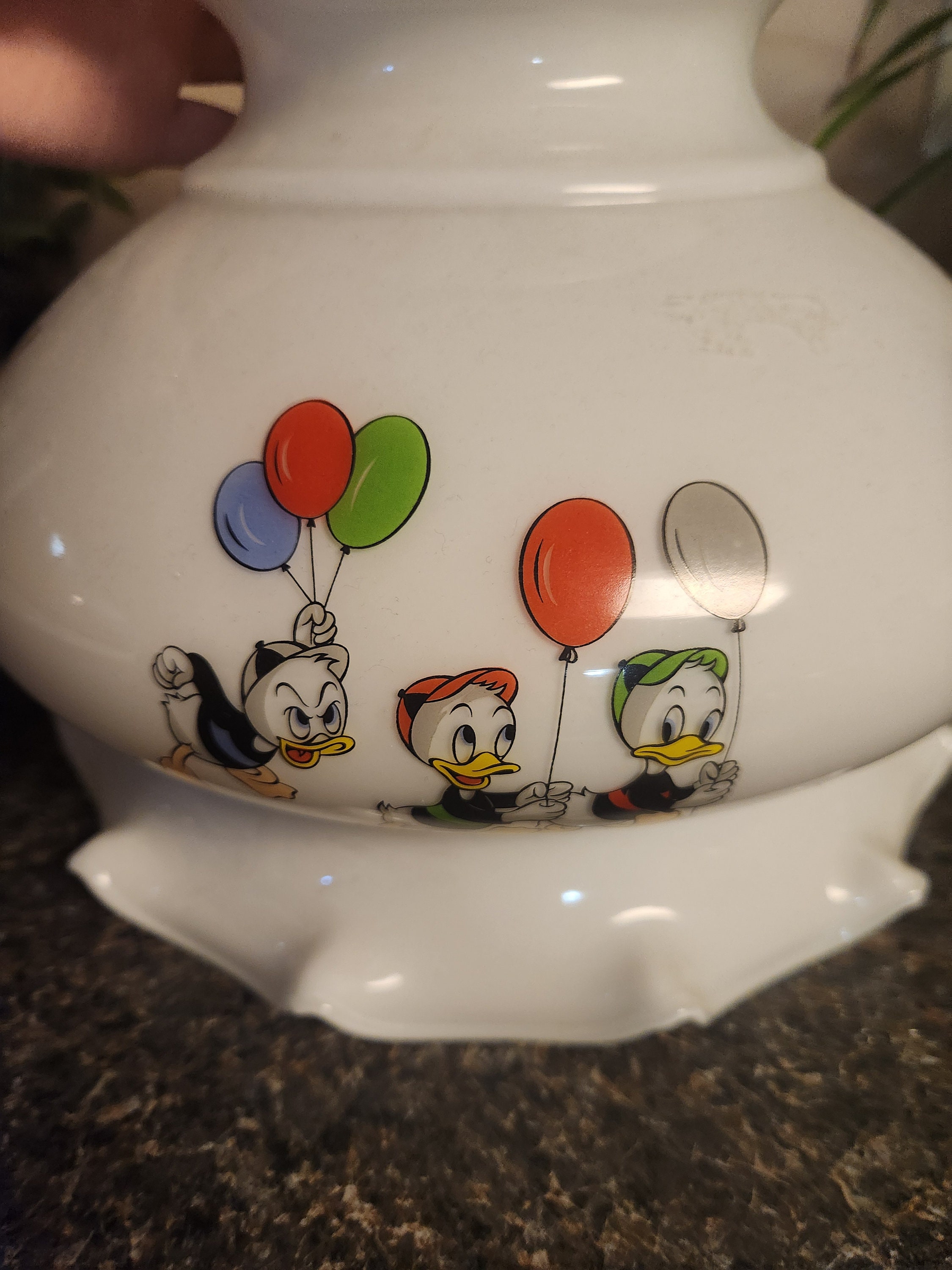 Vintage Walt Disney Ceiling Light Fixture Milk Glass Shade /globe ...