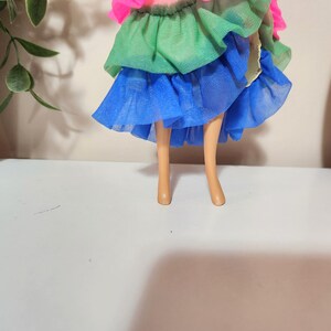 Vintage 1990s Mattel Barbie Doll Flaminco Salsa Samba Dress 1998 Barbie ...