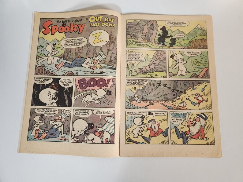 Vintage 1960s Spooky Comic Book No. 101 (tuff Little Ghost) Harvey ...