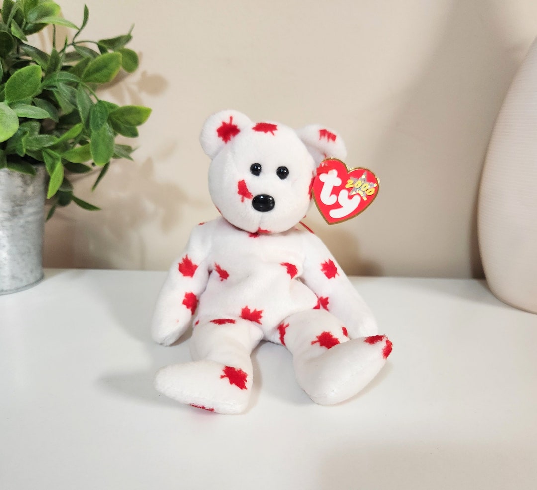 Ty Beanie Baby “chinook” the Canadian Bear (8.5 Inch) Canada Maple Leaf - Etsy