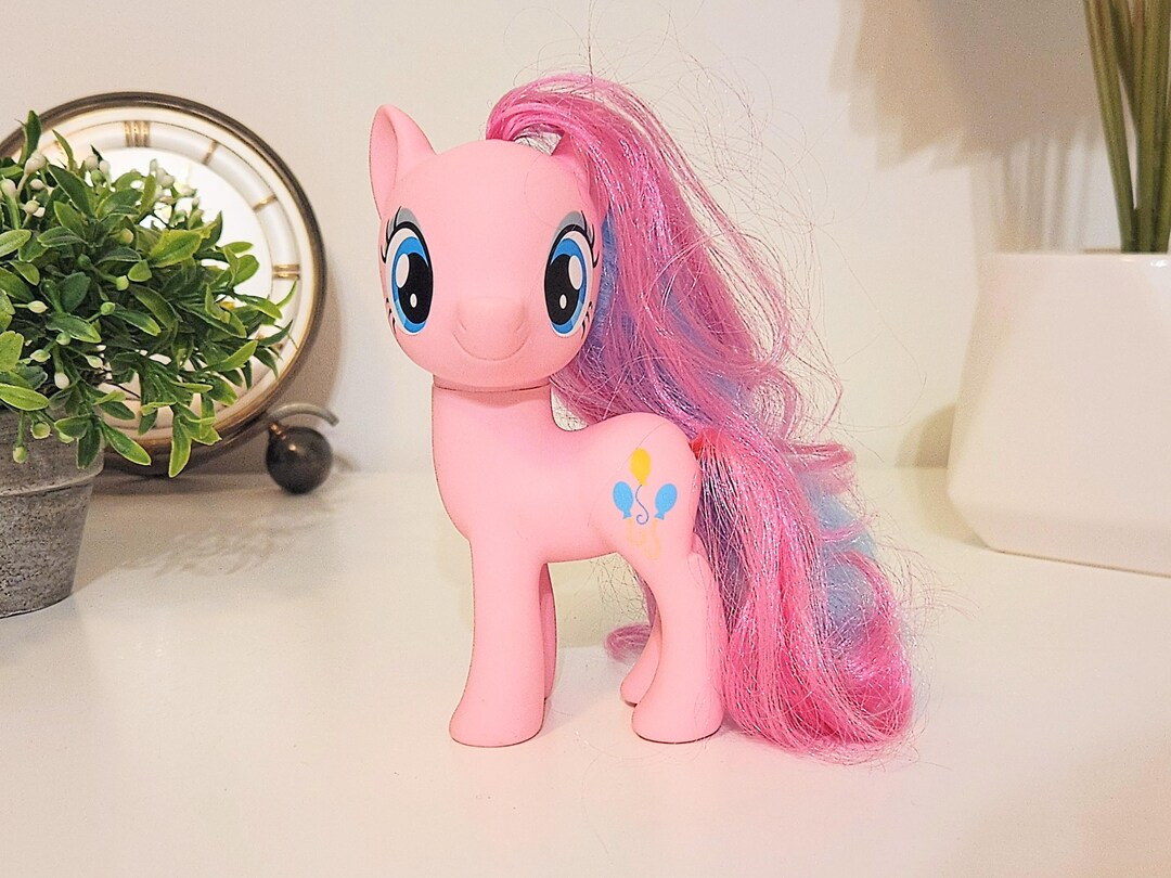 My Little Pony Magical Salon Pinkie Pie 6" Hair Styling Fashion Pony ...