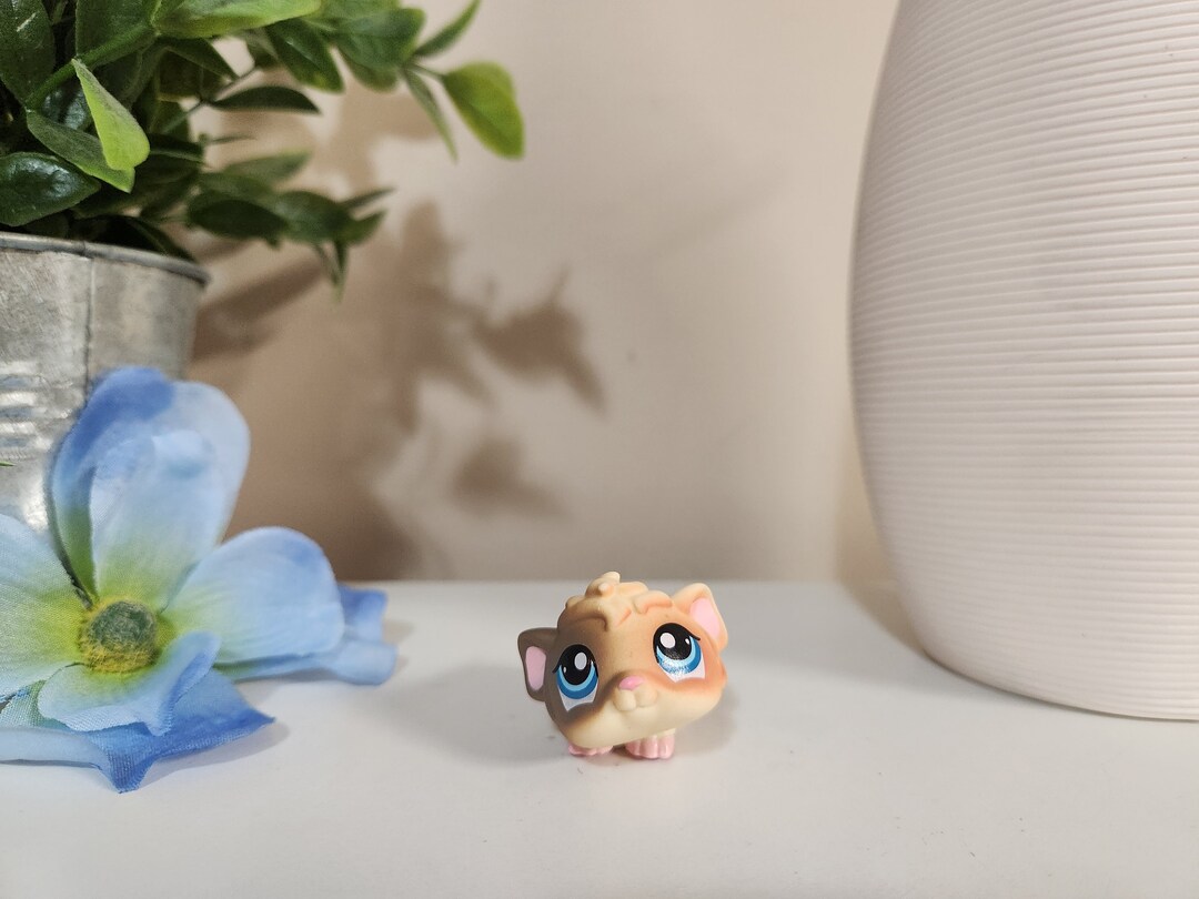 Littlest Pet Shop LPS #1418 Guinea Pig Tan Brown Hamster - Etsy