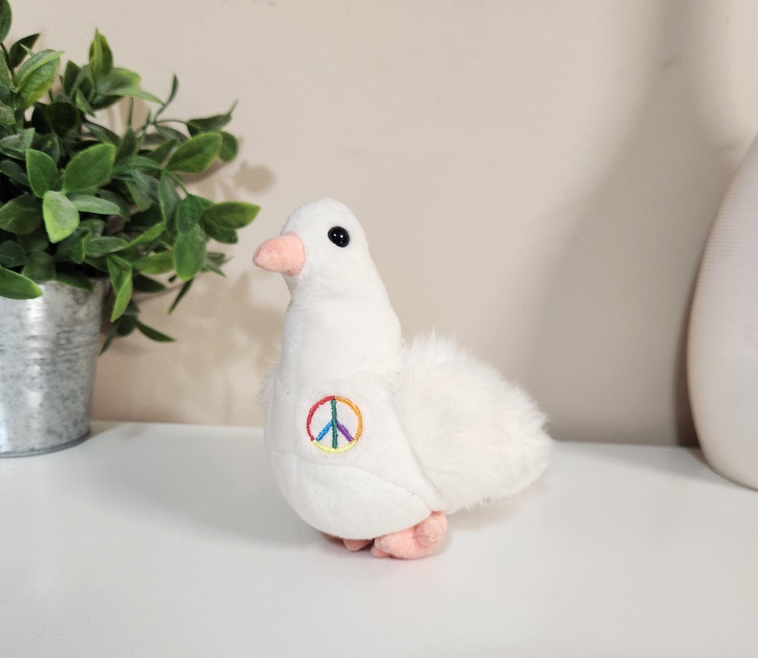 Ty Beanie Baby 'serenity' the Peace Dove 6 Inch - Etsy