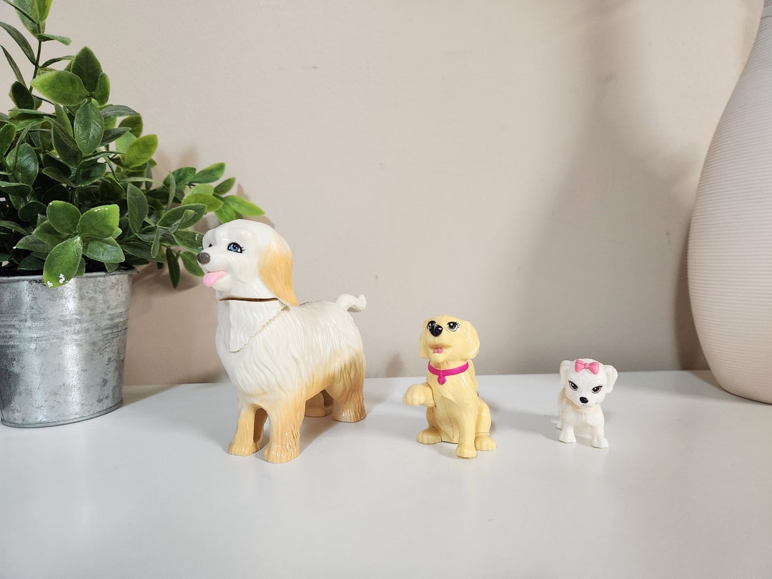 Barbie Dogs Set of 3 Moveable Head & Tail - Etsy