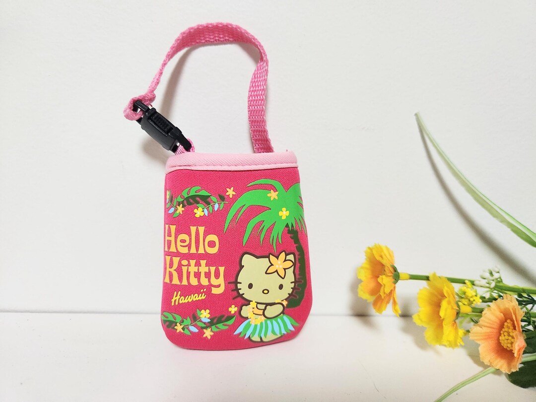 Vintage Hello Kitty Wallet/id Card Holder-hawaii Luau Grass Hula Skirt ...