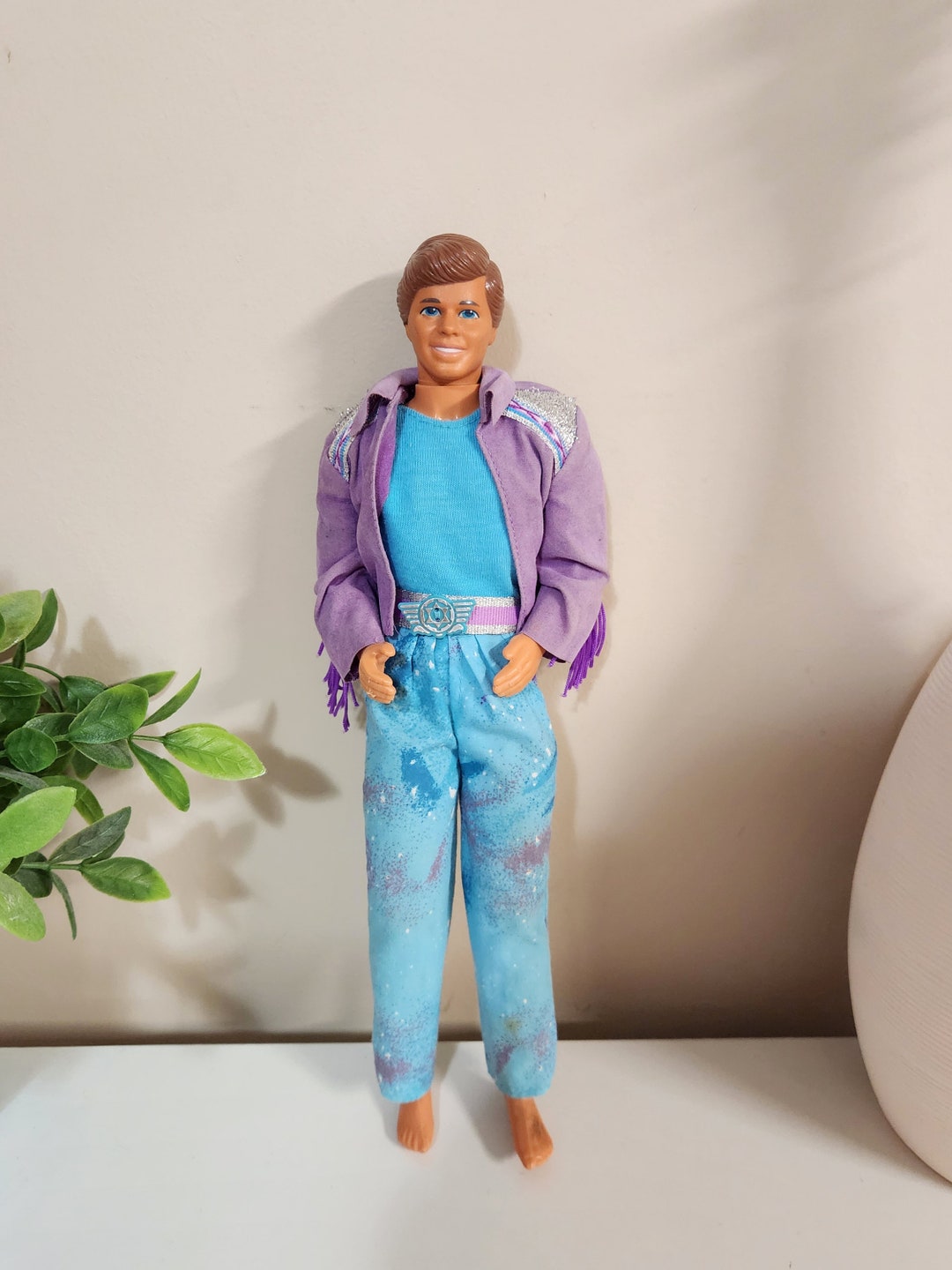 Western Fun Ken Barbie Doll in Cowboy Outfit Clothes Vintage 80s - Etsy