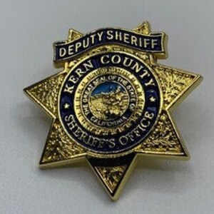 Kern County, CA Sheriff's Office Badge Mini Lapel Pin - Etsy