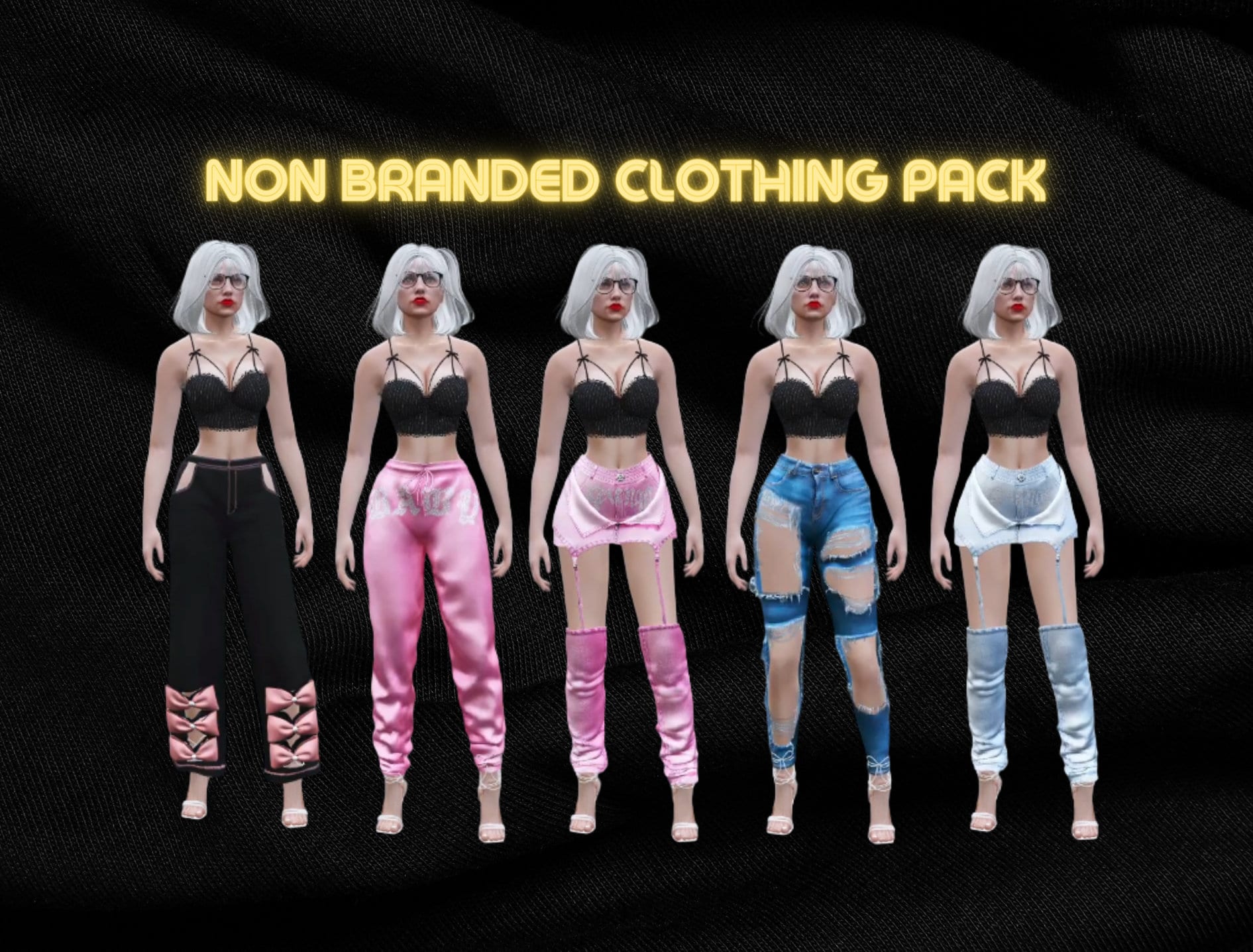 NON BRANDED Clothing Pack / High Quality / Fivem Ready / Optimized / TOS Friendly - Etsy