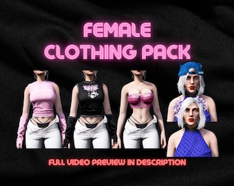 NON BRANDED Clothing Pack / High Quality / Fivem Ready / Optimized / TOS Friendly - Etsy