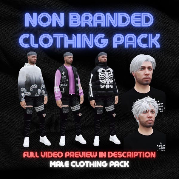 Police Clothing Pack Fivem - Etsy