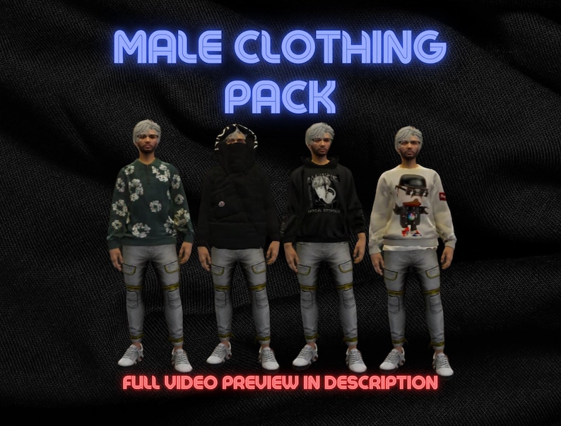 Clothing Pack / High Quality / Fivem Ready / 7GB / Optimized - Etsy
