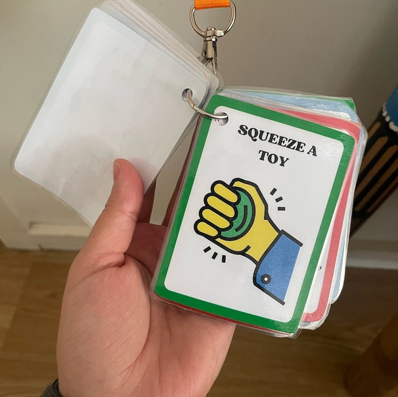 Self Regulation Cue Cards - Etsy
