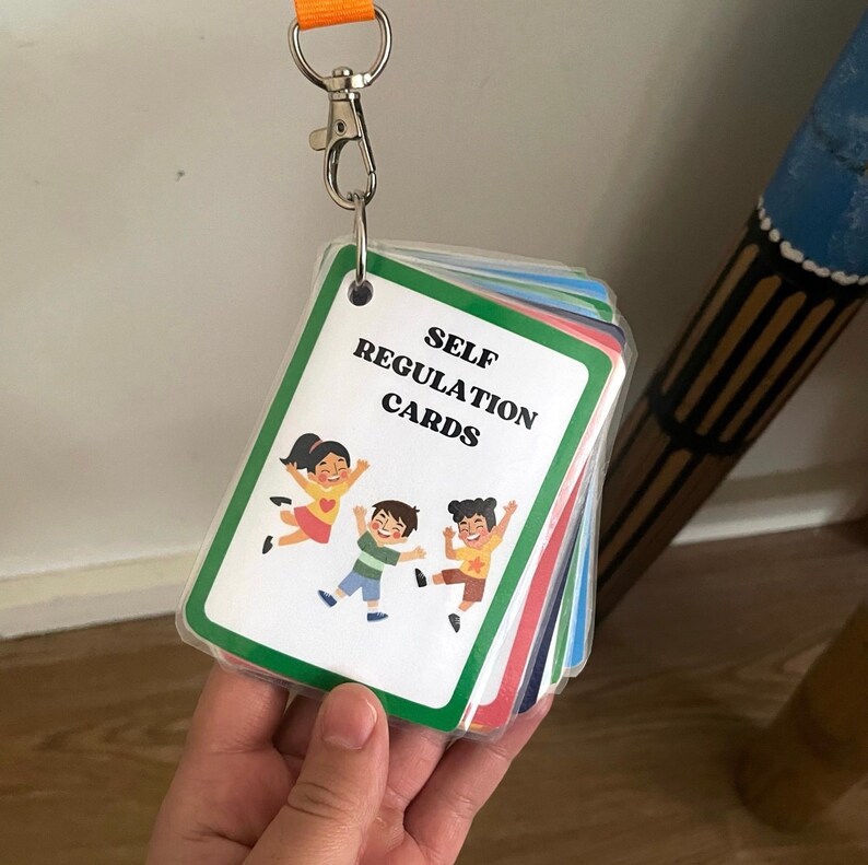 Self Regulation Cue Cards - Etsy