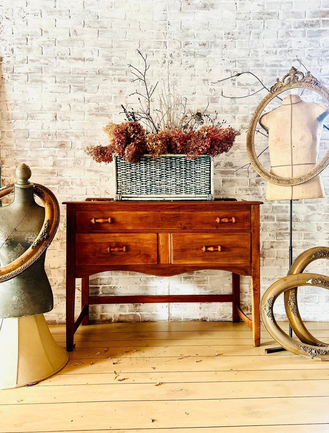 Restored Virginia House Solid Maple Buffet - Etsy