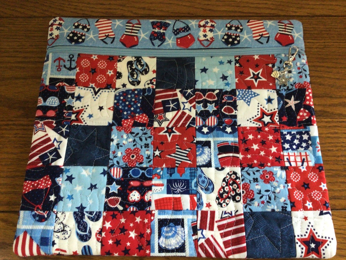 Patchwork Project Bag - Etsy