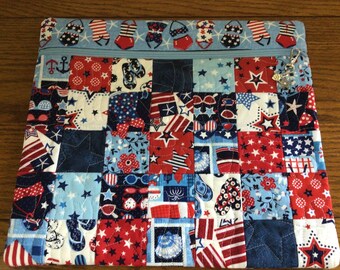 Patchwork Project Bag - Etsy