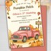 Pumpkin Patch Birthday Invitation Template | Editable Canva Fall ...