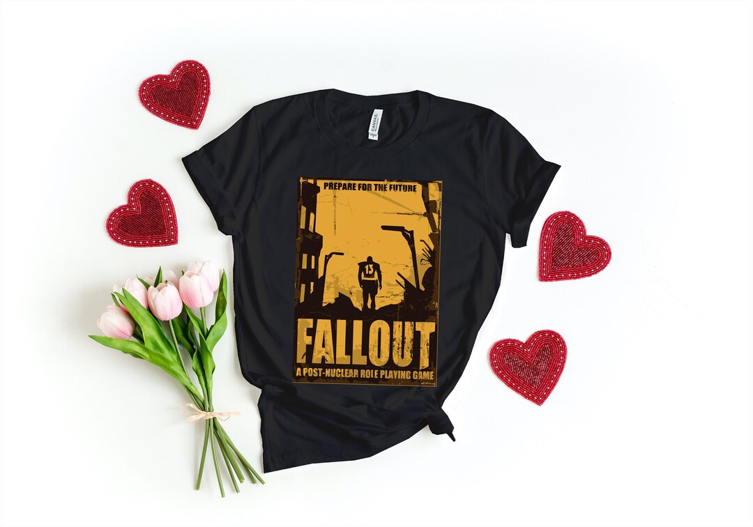 Fallout Retro Poster Shirt, Fallout Vault Boy Shirt, Nuka Cola, the ...