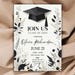 EDITABLE Graduation Invitation, Graduation Invitation Template ...