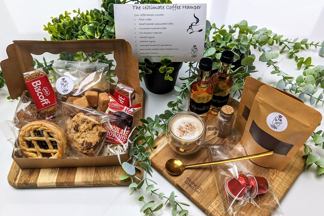 Coffee Gift Set for One - Coffee Hamper - Coffee Lovers Gift ...