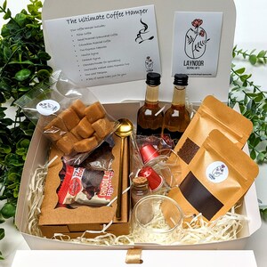 Coffee Gift Set for One - Coffee Hamper - Coffee Lovers Gift ...