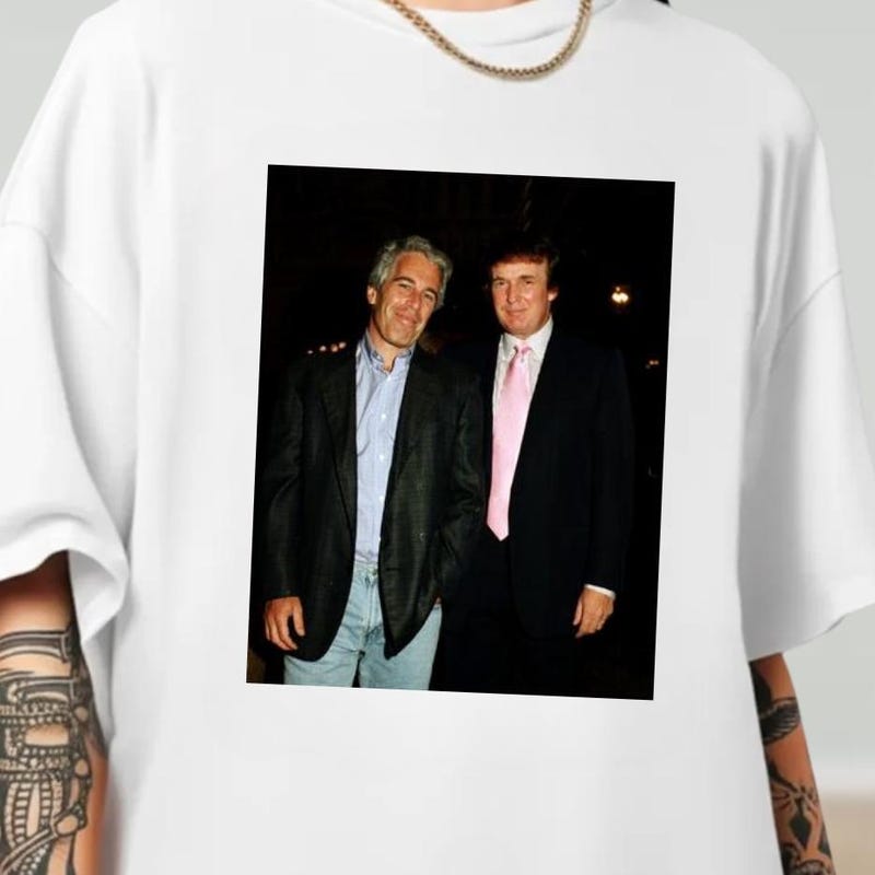 Trump Epstein T Shirt - Etsy