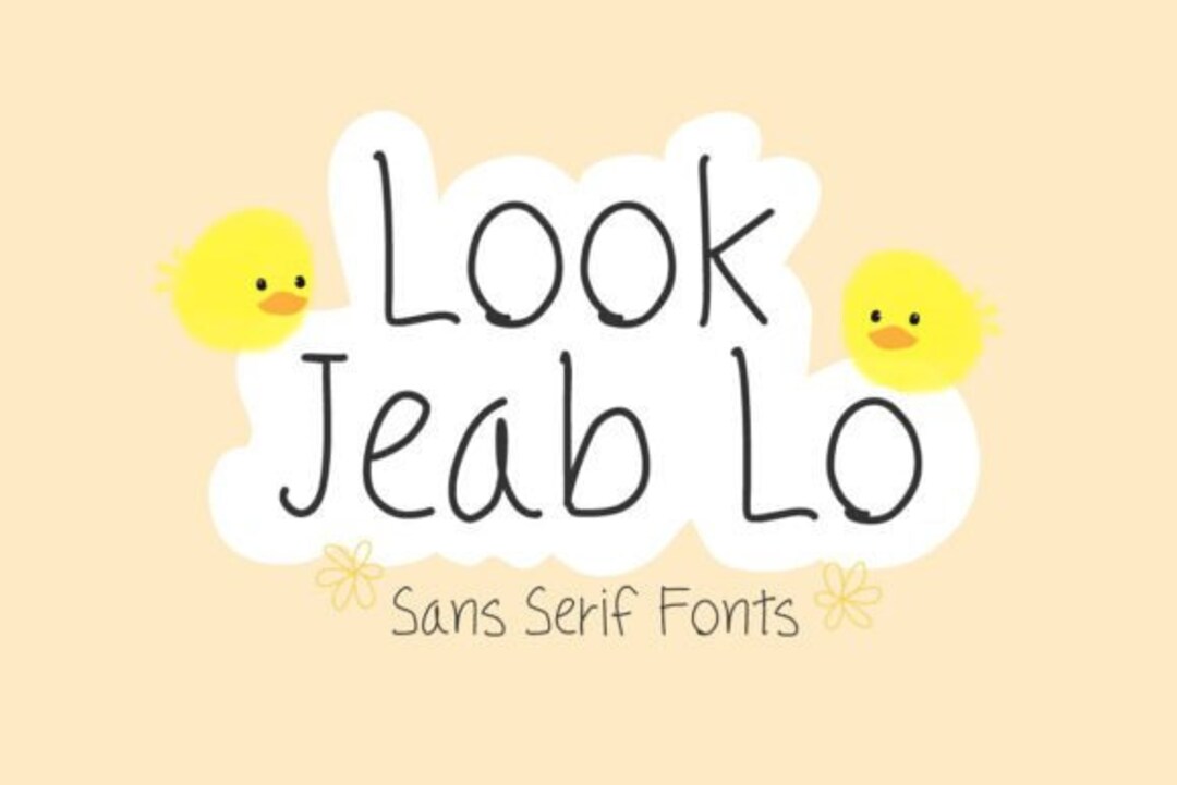 Look Jeab Lo Font, Floral Decorative Font, Branding Font, Wedding Font ...