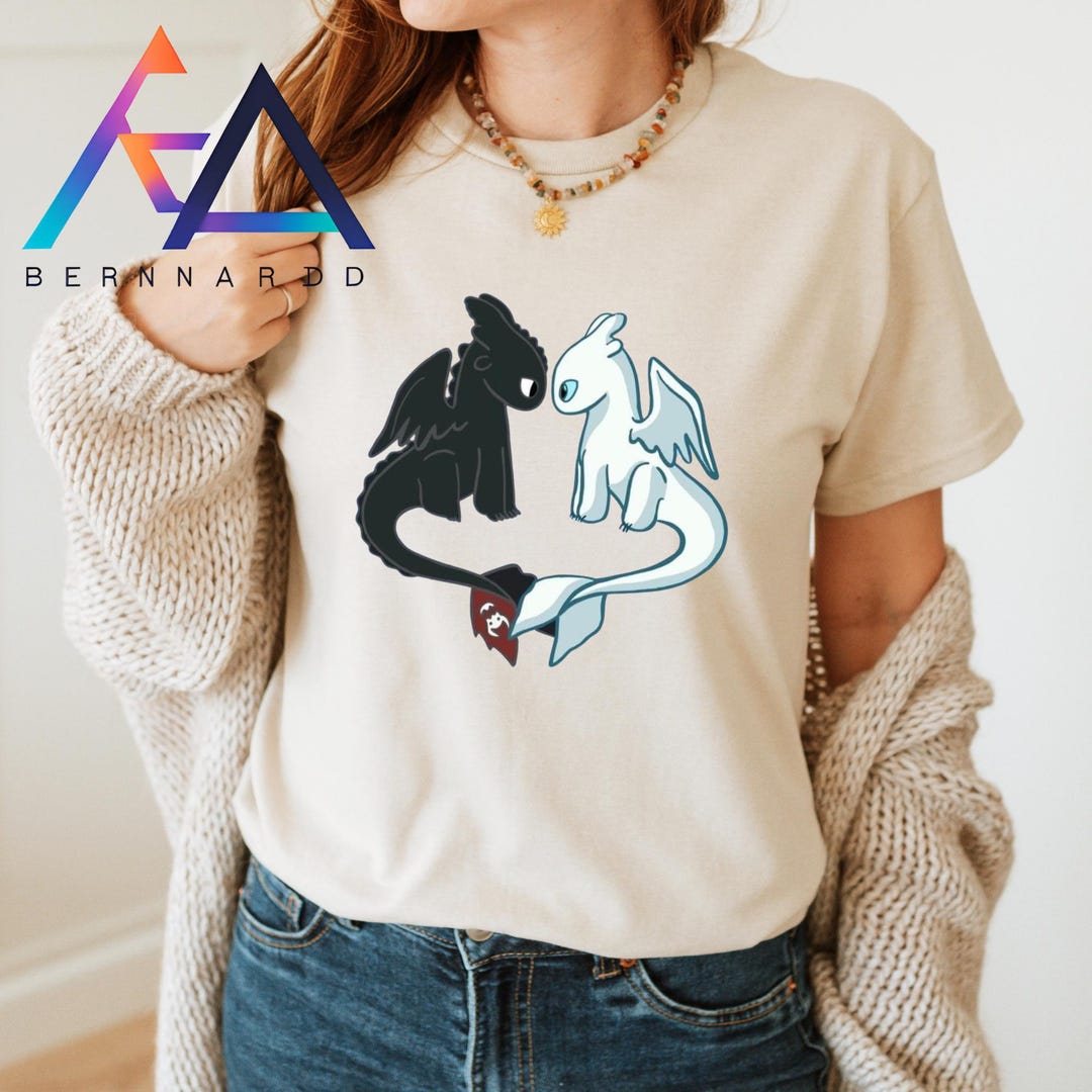 Toothless Shirt, How to Train Your Dragon Shirts, Dragon Toothless Pose ...