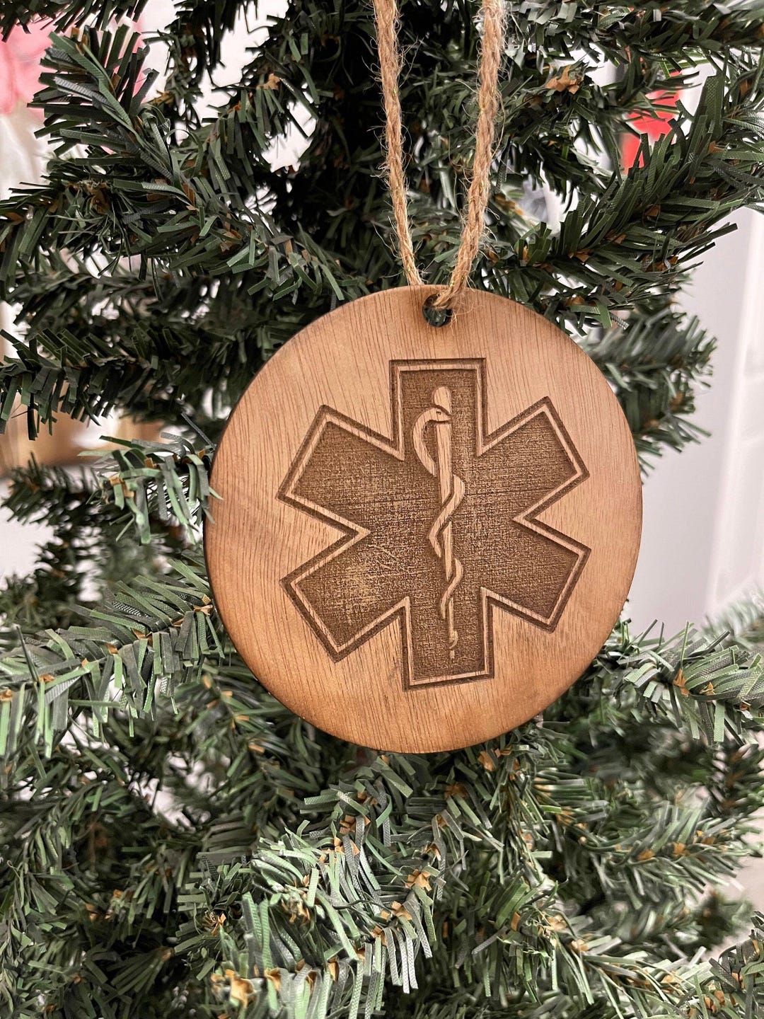 EMS Logo Christmas Ornament - Etsy