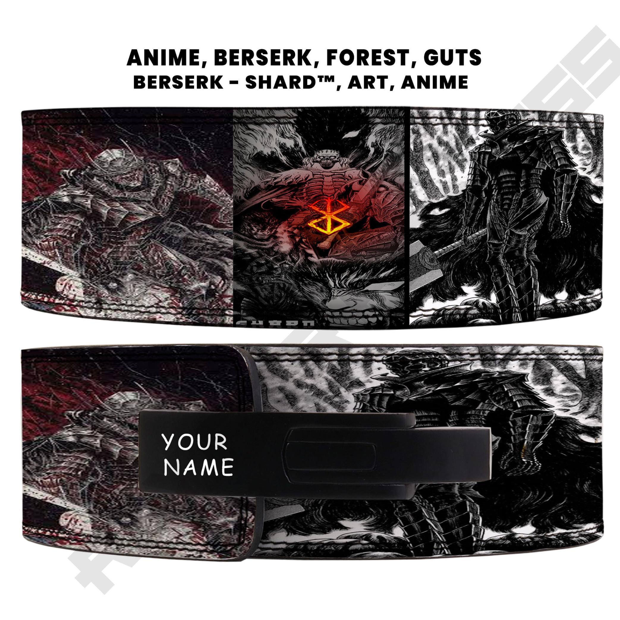 Berserk Anime Powerlifting Lever Lifting Belt , Berserk Lever Lifting ...