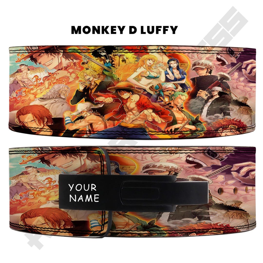 Monkey D Luffy Anime Powerlifting Lever Lifting Belt, Berserk Lever ...