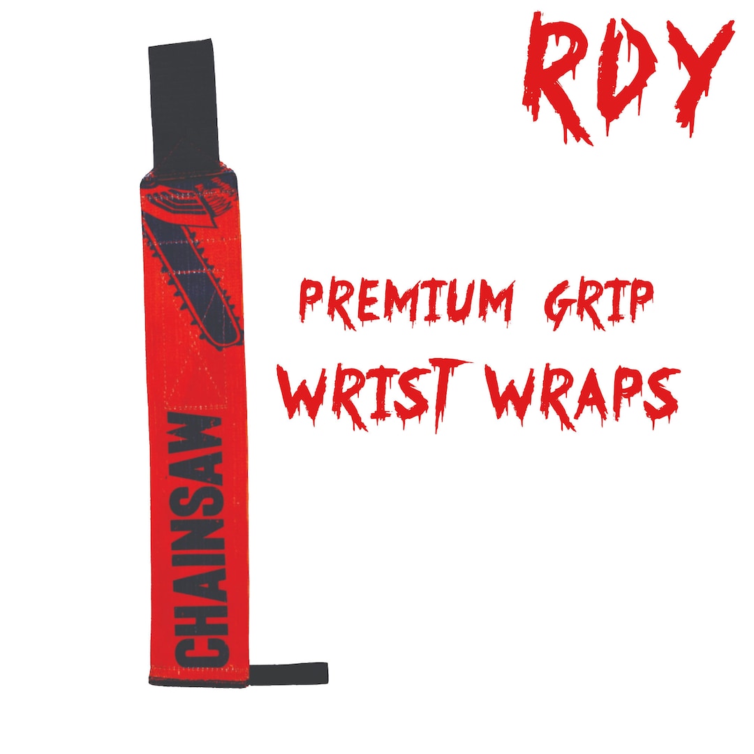 Anime Wrist Wraps for Powerlifters , Chainsaw Man Anime Wrist Wraps ...