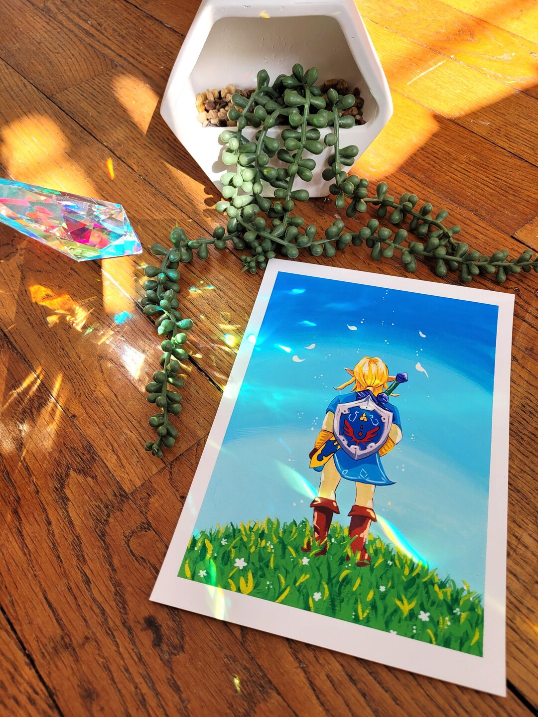 Print Link - the Legend of Zelda - A5 Illustration - Etsy