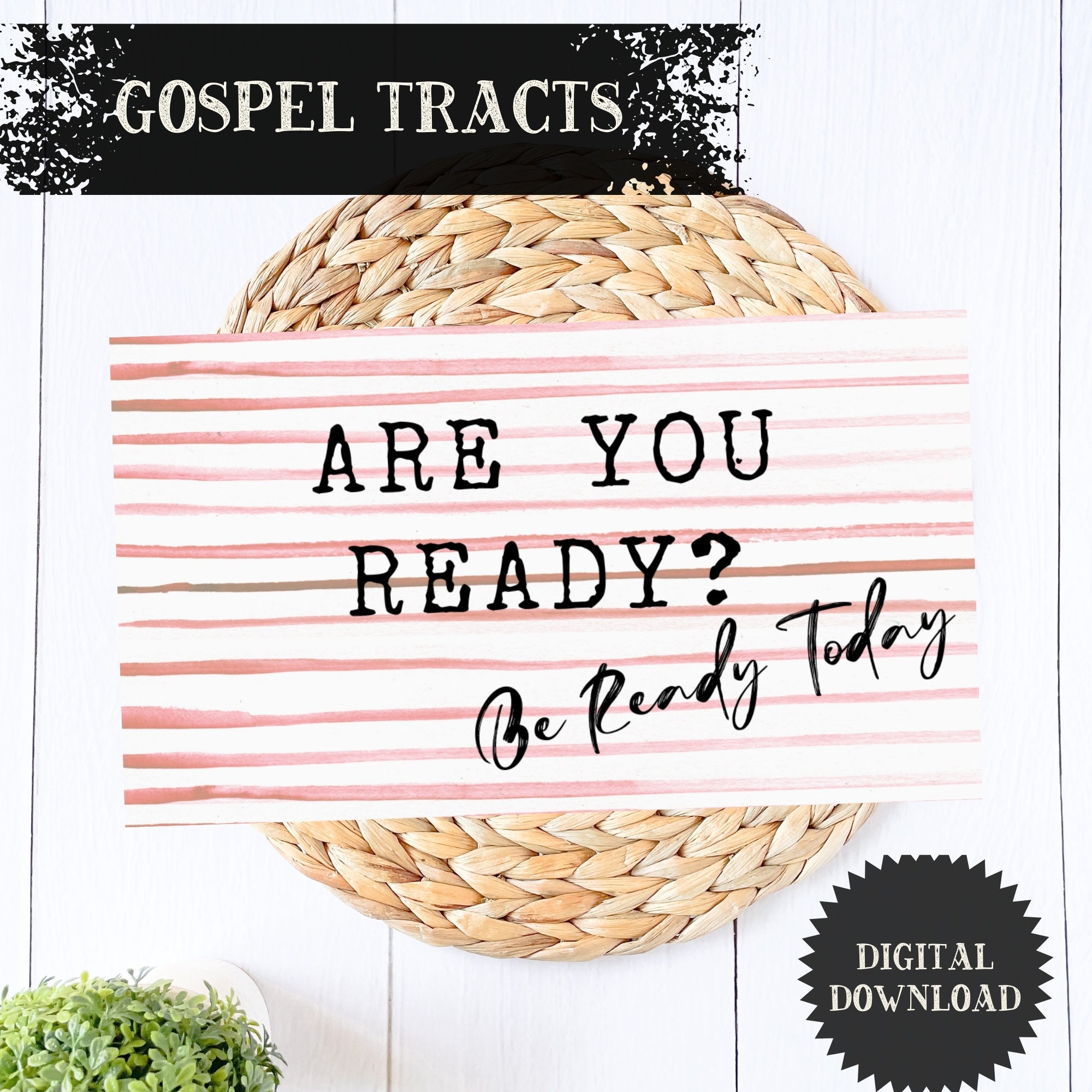 Gospel Tracts, Bible Tracts, Witnessing Tracts, Share Your Faith, Share ...