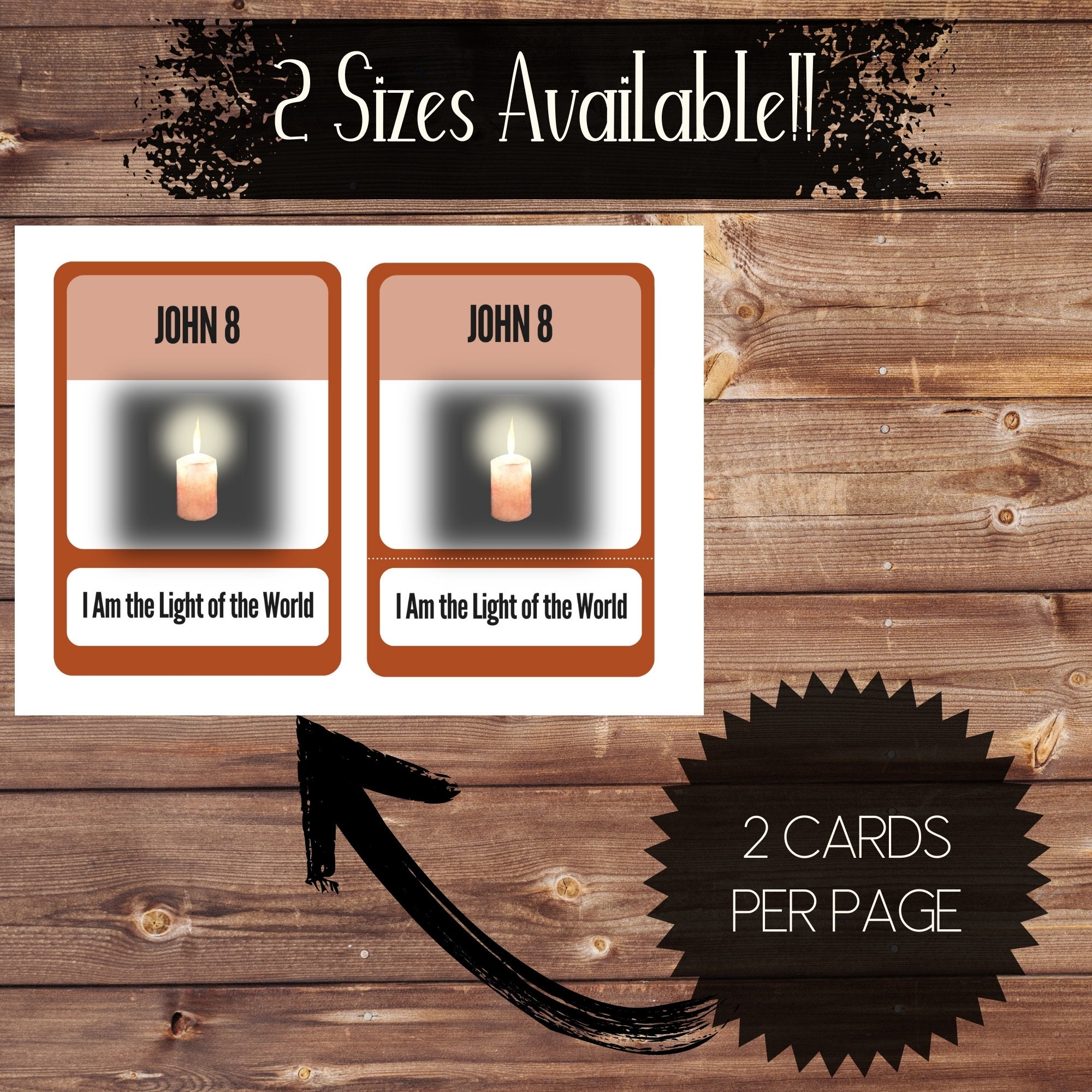 Jesus’ I Am Statements 3 Part Cards, Montessori 3 Part Cards, Bible ...