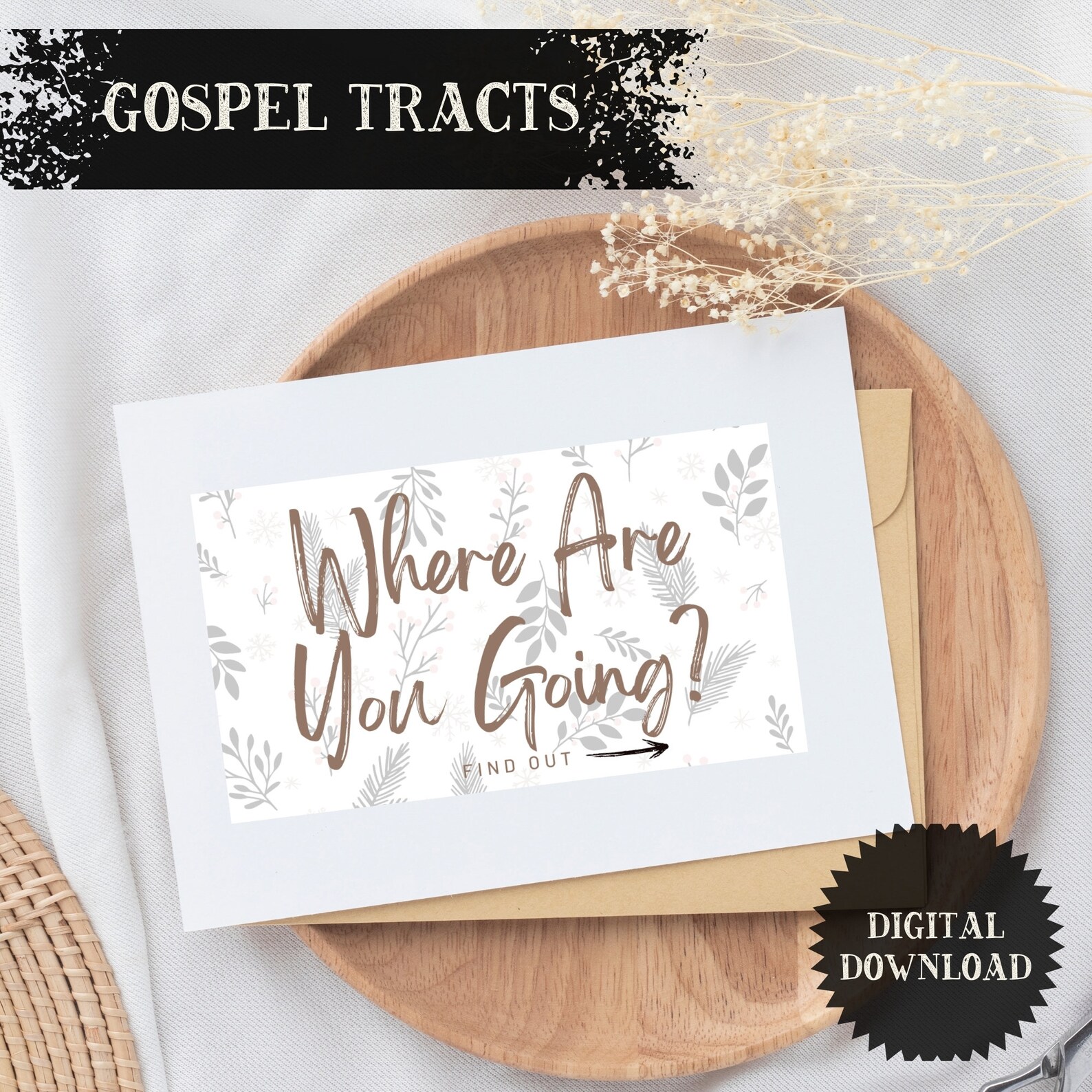 Gospel Tracts, Bible Tracts, Witnessing Tracts, Share Your Faith, Share ...