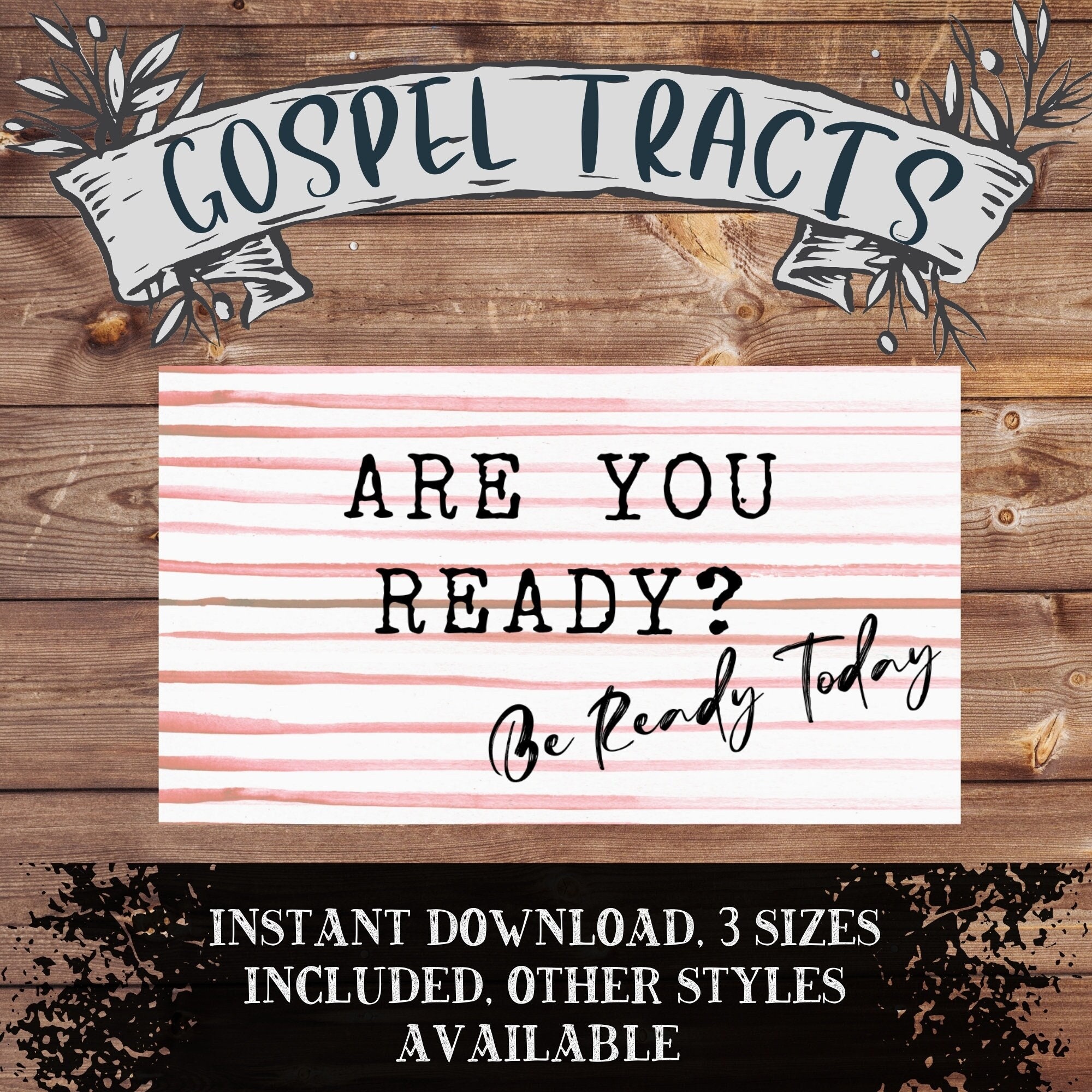 Gospel Tracts, Bible Tracts, Witnessing Tracts, Share Your Faith, Share ...