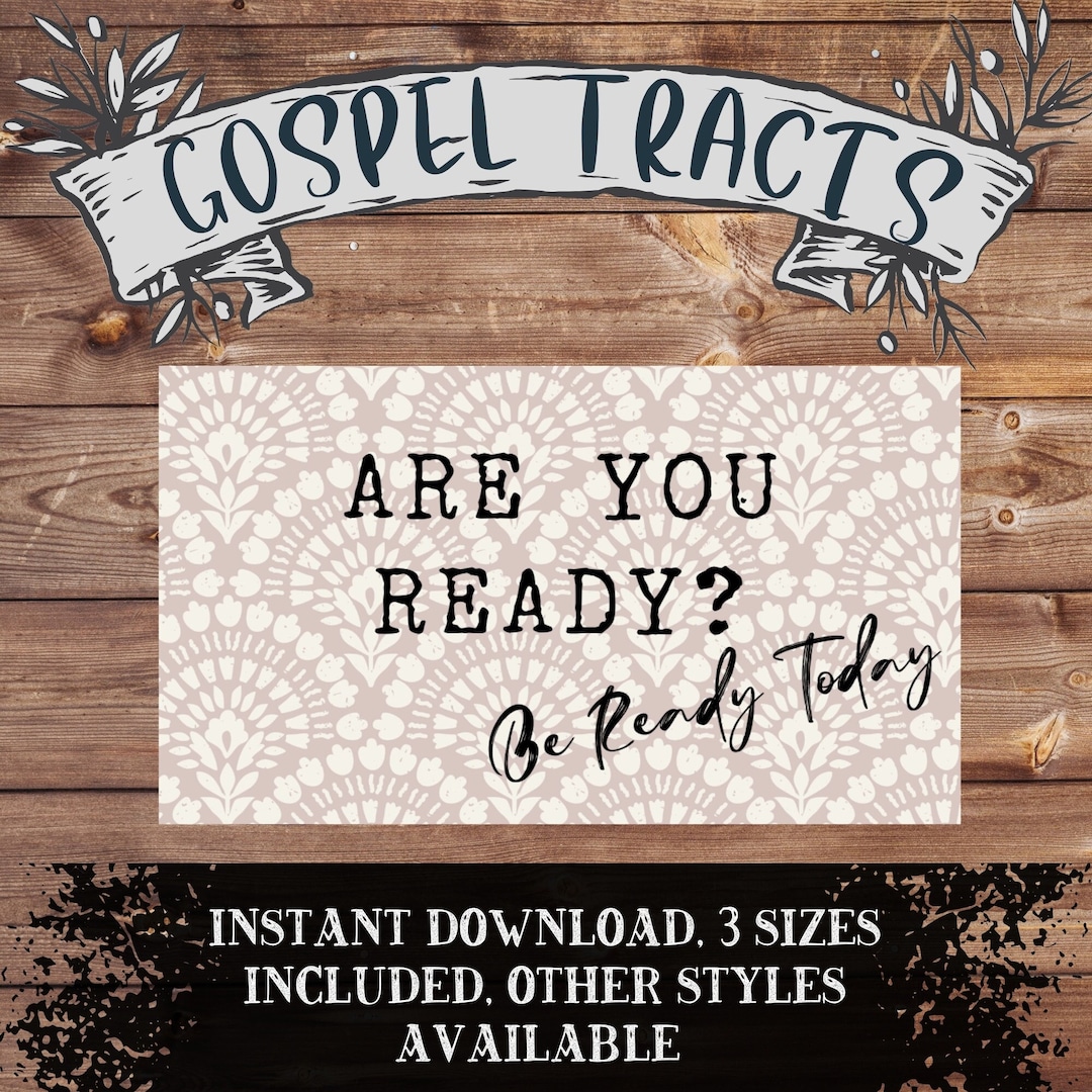 Gospel Tracts, Bible Tracts, Witnessing Tracts, Share Your Faith, Share ...