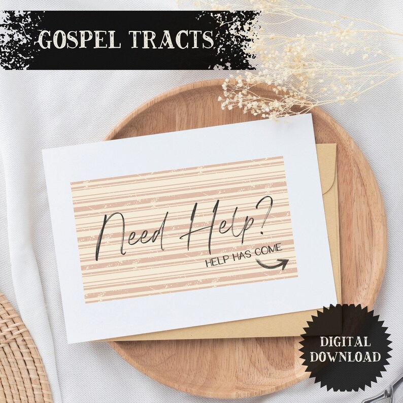 Gospel Tracts, Bible Tracts, Witnessing Tracts, Share Your Faith, Share ...