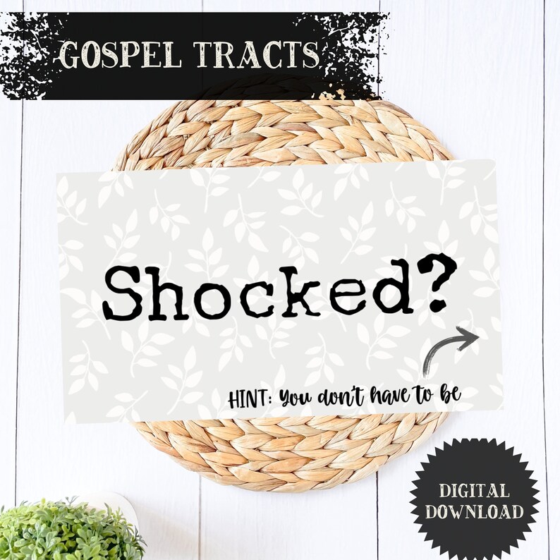 Gospel Tracts, Bible Tracts, Witnessing Tracts, Share Your Faith, Share ...