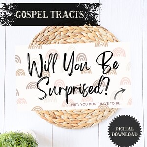 Gospel Tracts, Bible Tracts, Witnessing Tracts, Share Your Faith, Share ...