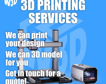 3D Printing Service - Free Estimates - - Etsy