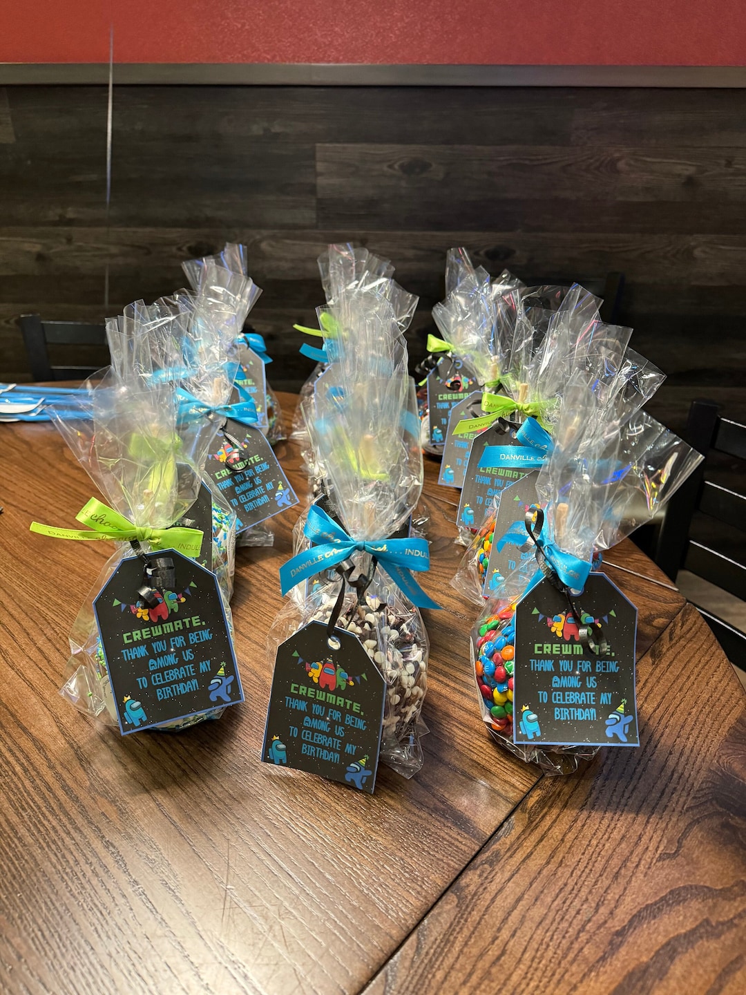 Customizable Among Us Birthday Gift Tags (digital Download) - Etsy