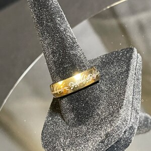 My Precious Ring lord of the Rings Size 8 - Etsy