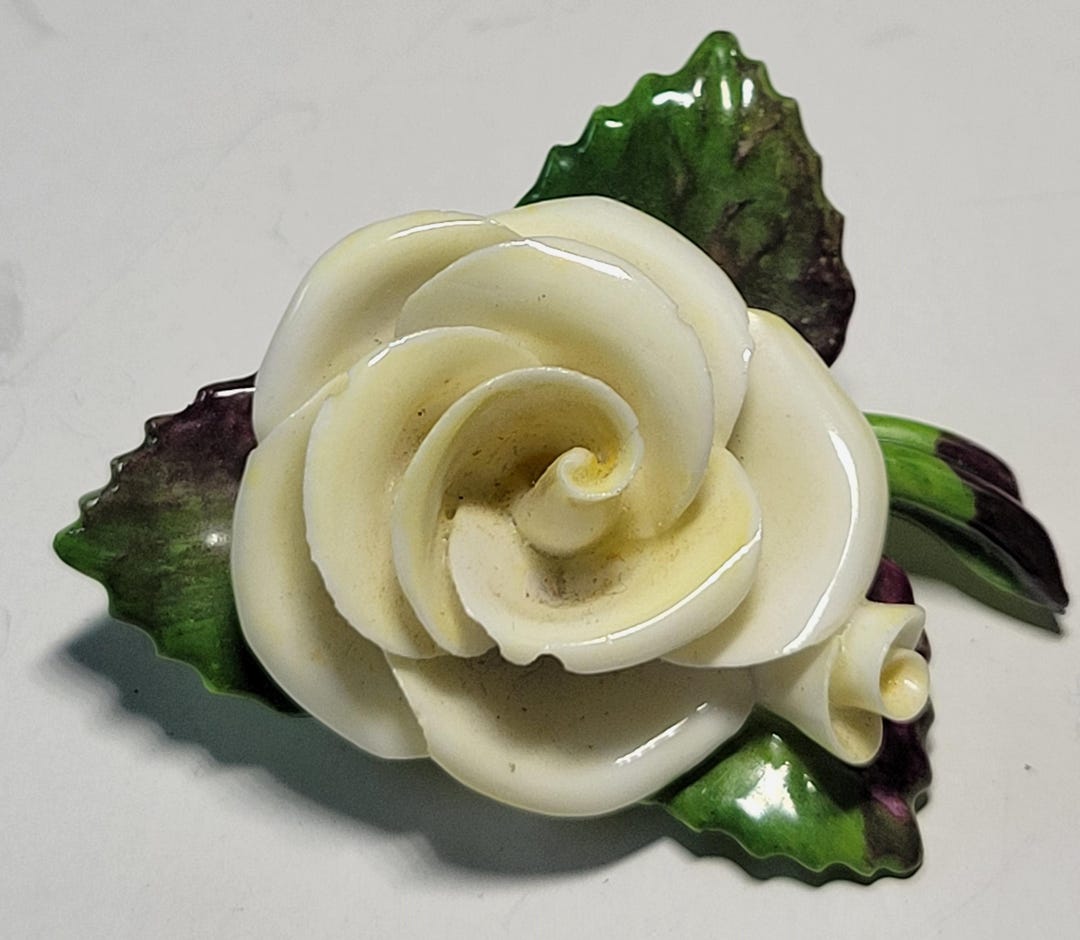 Cara China Staffordshire Brooch, Made in England - Etsy