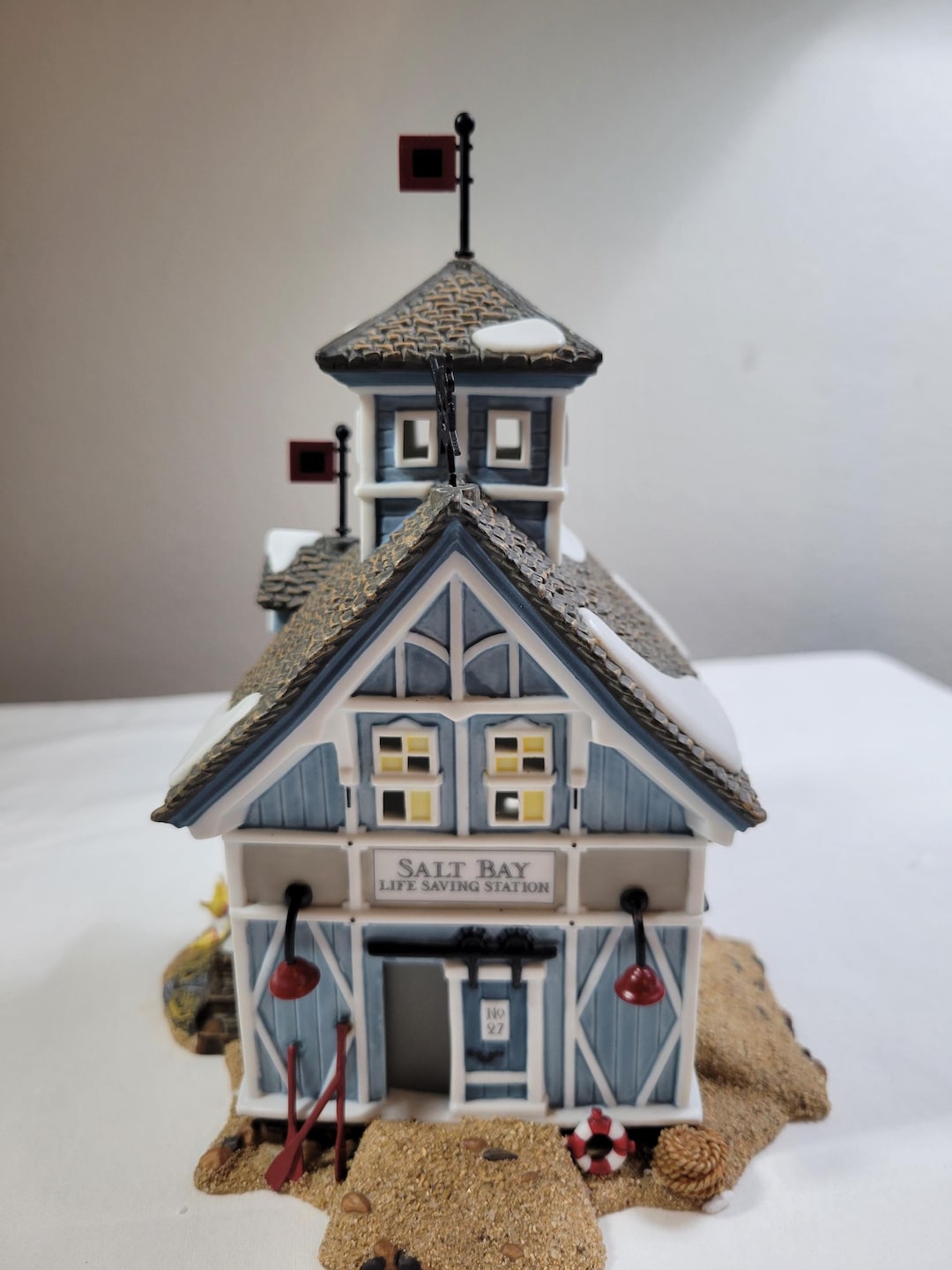 Dept. 56 New England Village Series - Salt Bay Life Saving Station ...