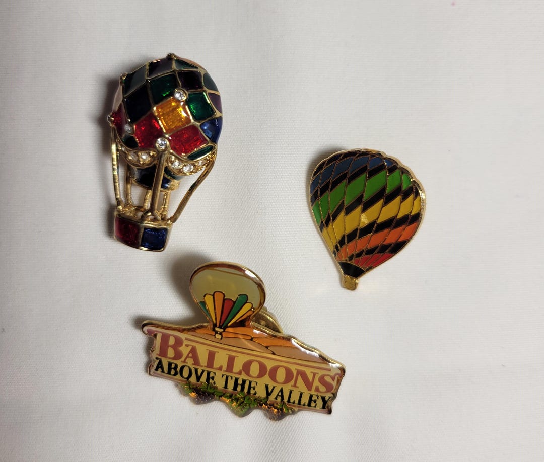Pins- Hot Air Balloon Pins - Etsy