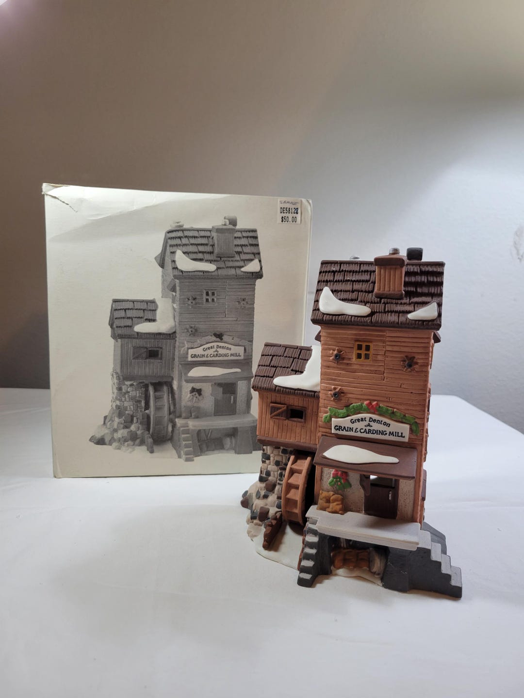 Dept.56 Dickens Village Series - Great Denton Mill (58122) - Etsy