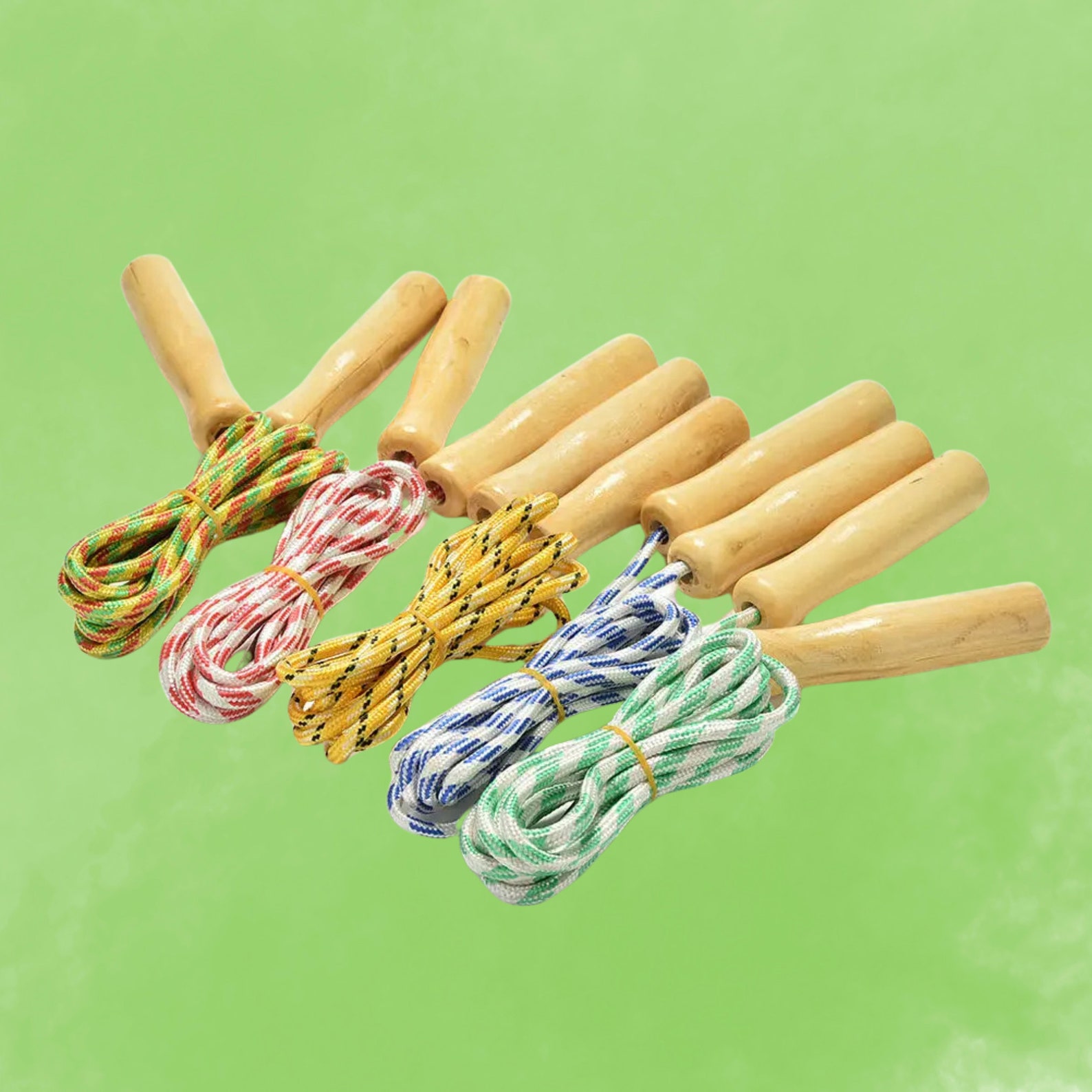 Children's Jump Rope With Wooden Handle – Fun and Fitness for Kids ...
