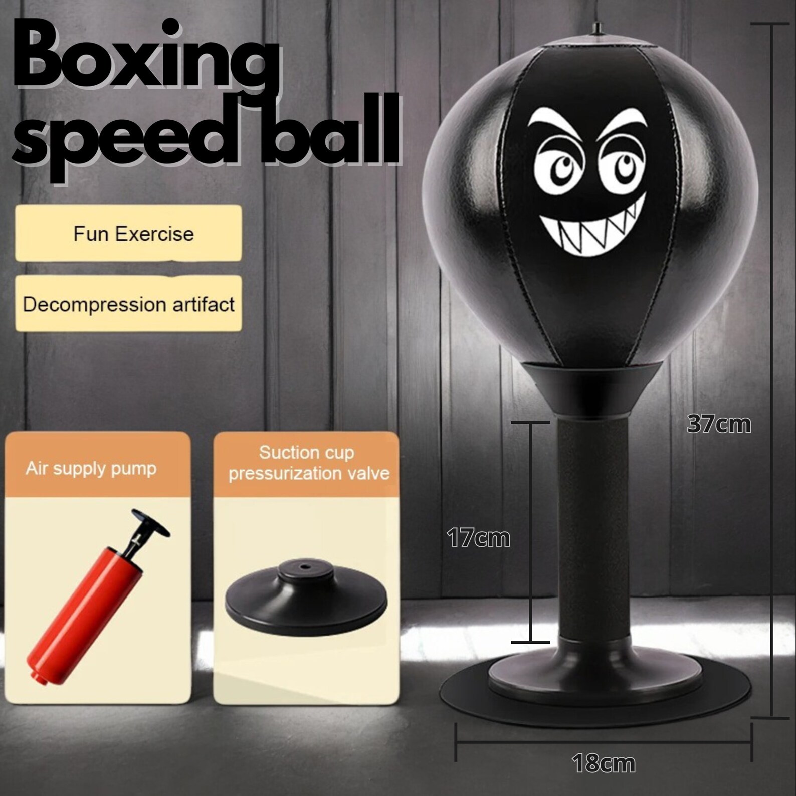 Desktop Punching Bag / Office Punching Ball / Portable Punching Ball ...